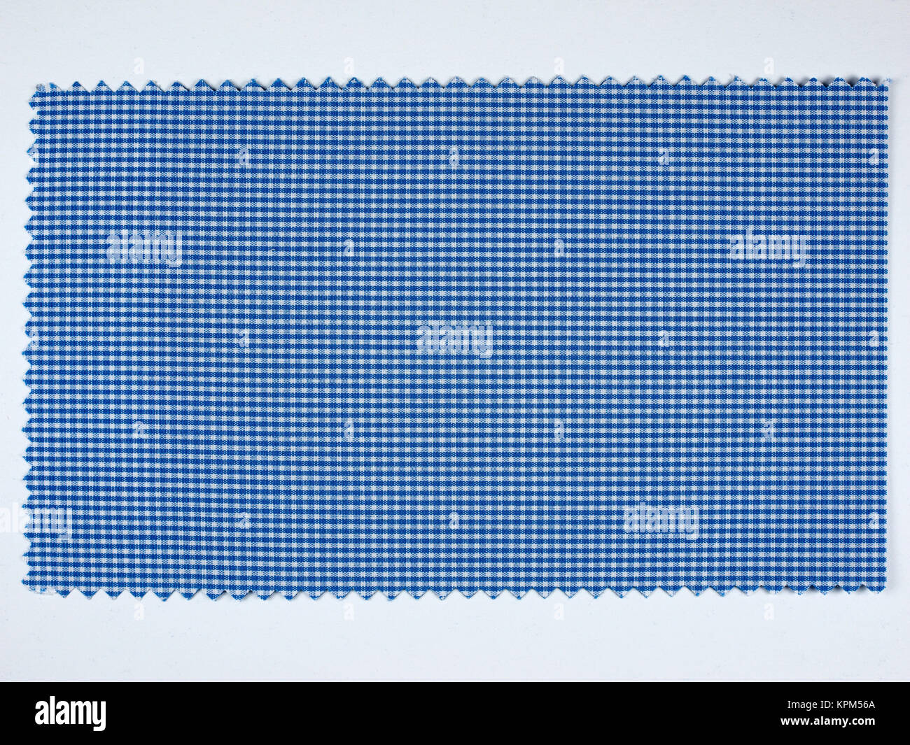 Blue fabric sample Stock Photo - Alamy