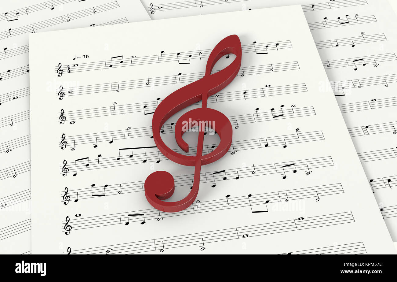 Musical score sheet music hi-res stock photography and images - Alamy