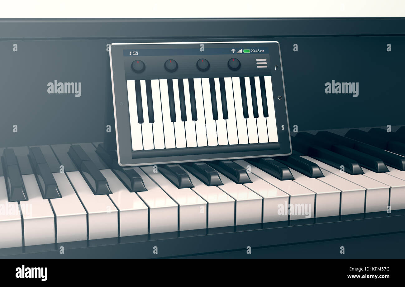 music and technology Stock Photo - Alamy