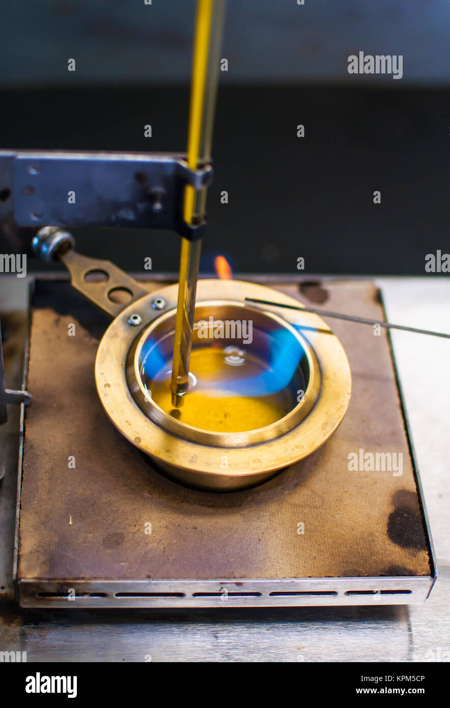 flash point tester Stock Photo - Alamy