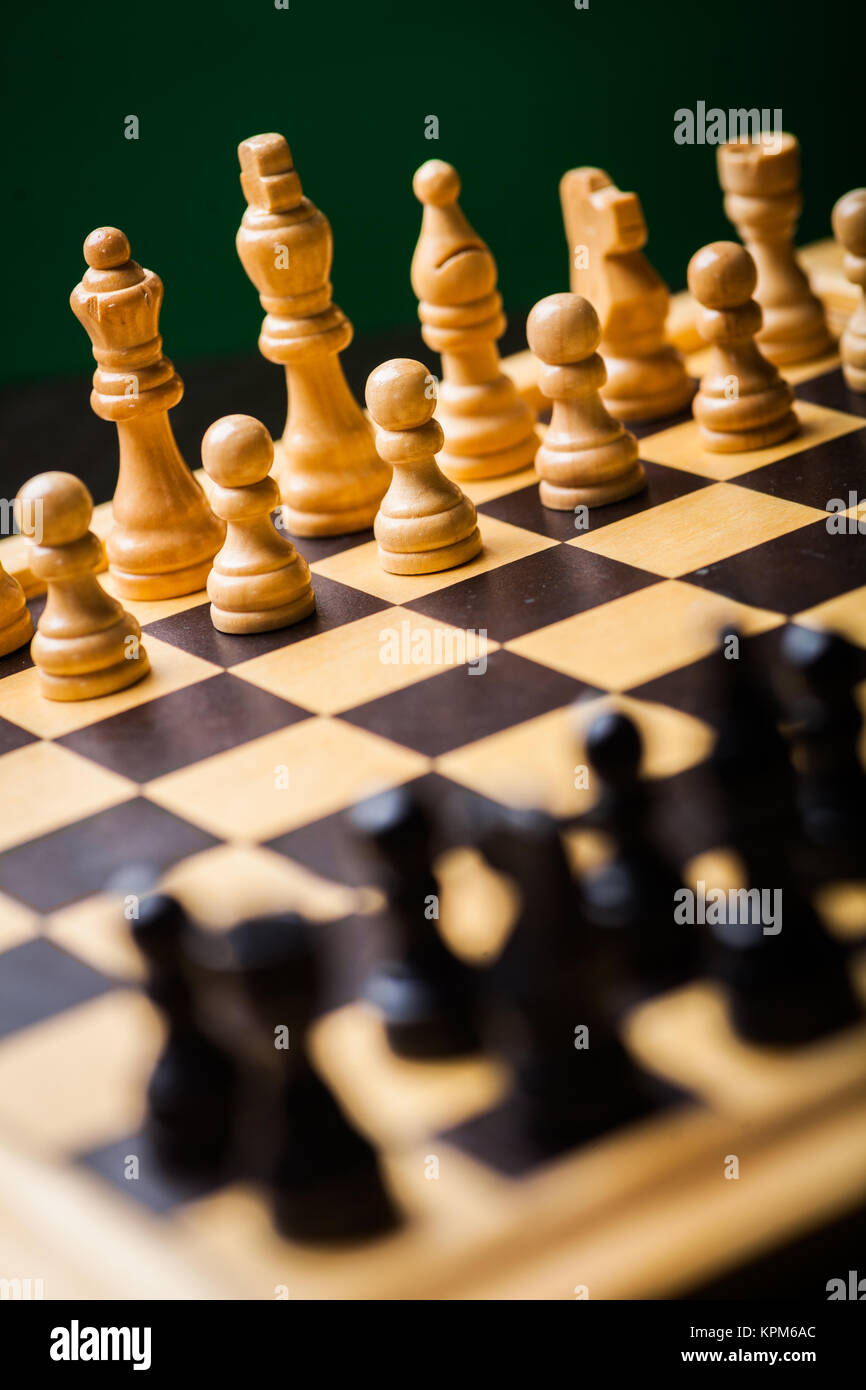 Chess board game Stock Photo - Alamy