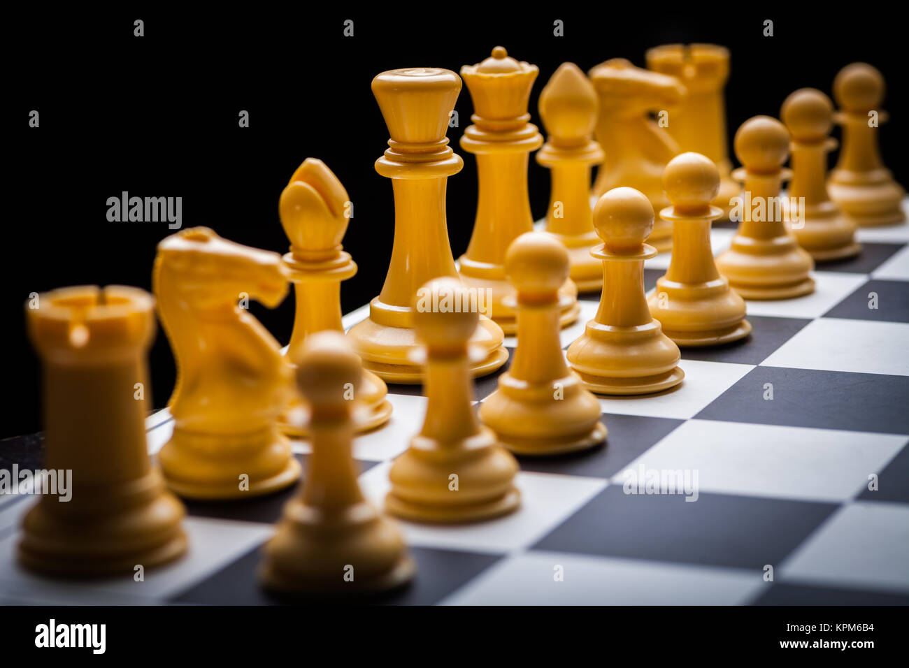 Chess board game Stock Photo - Alamy