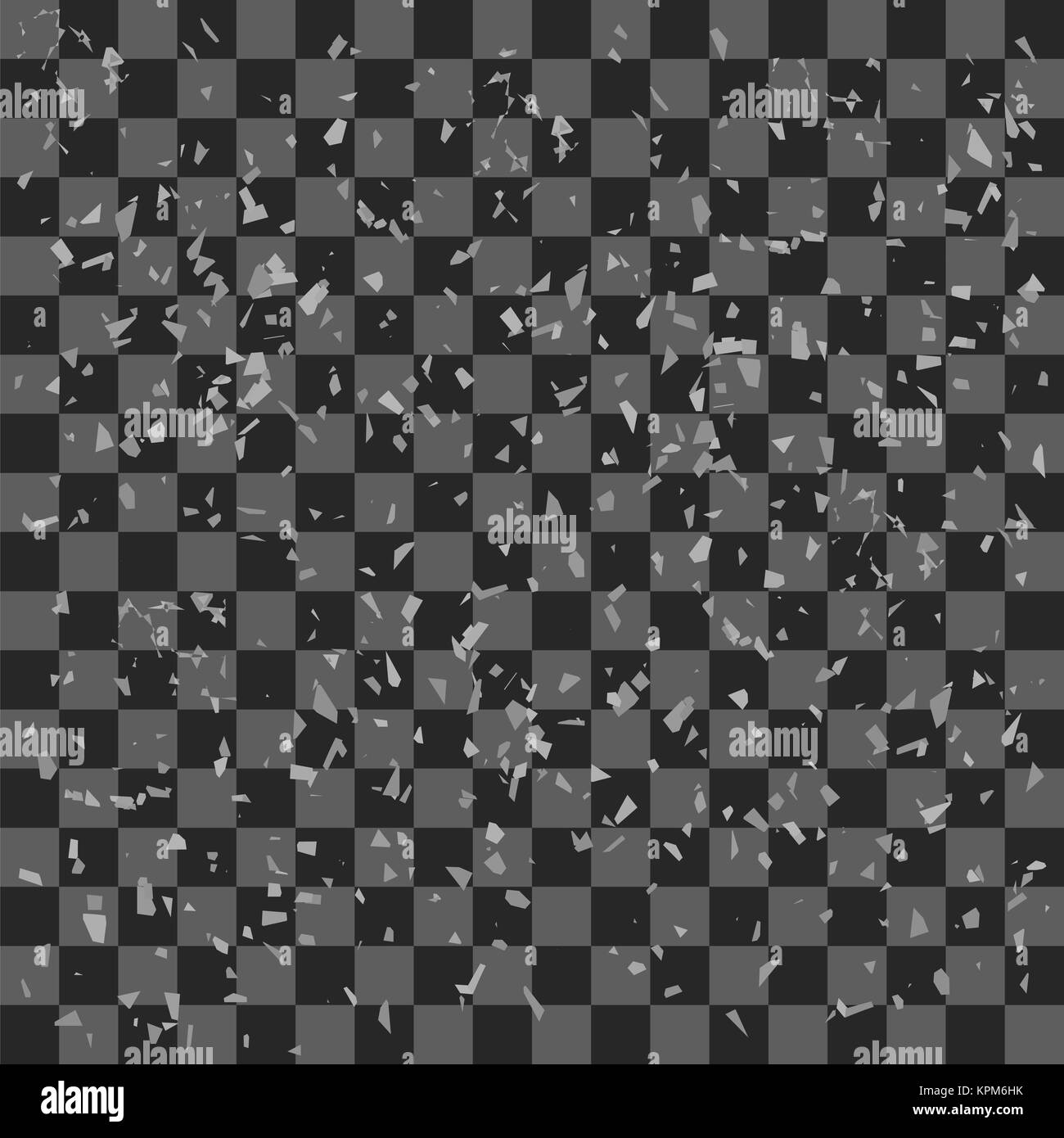 Gray Confetti Isolated Stock Photo - Alamy