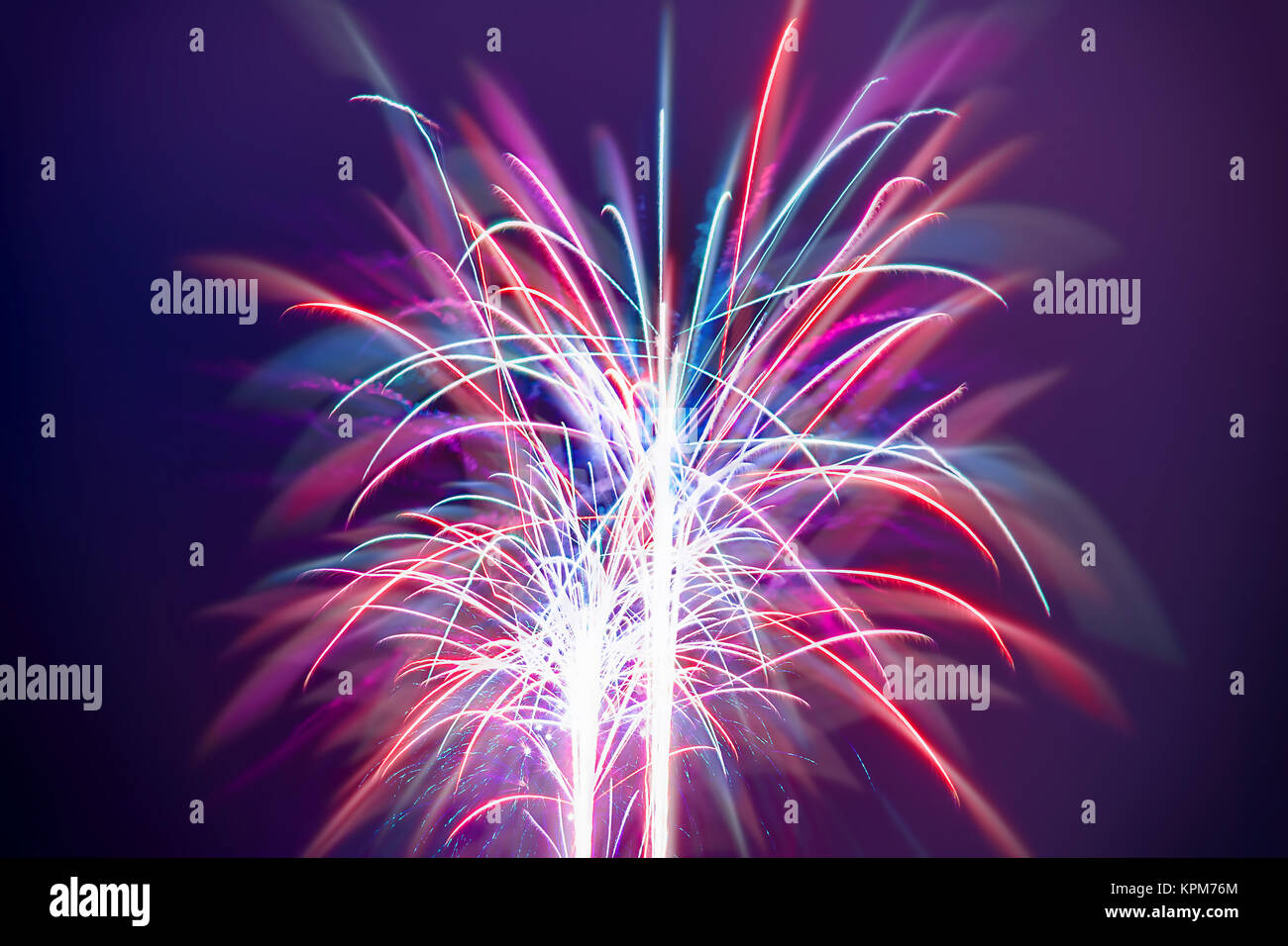 Abstract slow motion beautiful fireworks hi-res stock photography and ...