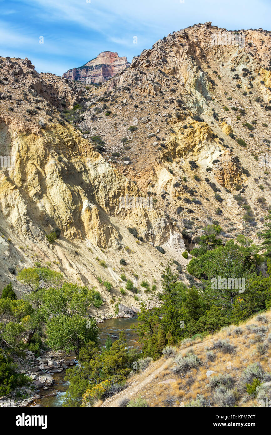 Vertical Shell Canyon View Stock Photo - Alamy