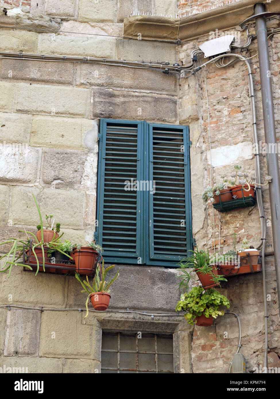 old and ancient italian window - Italia Stock Photo - Alamy