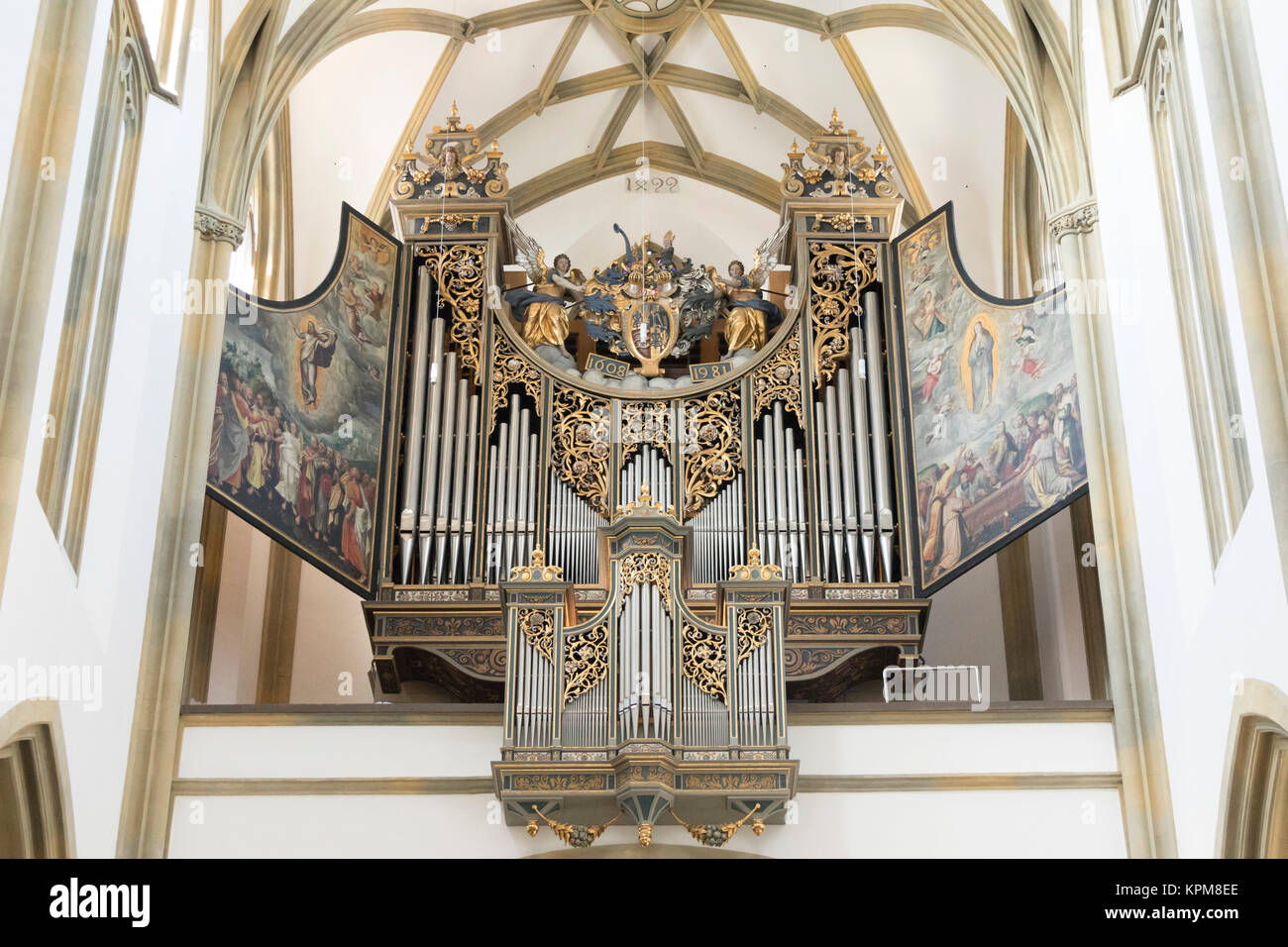 main Ulrichs organ, basilica of Saints Ulrich and Afra, Augsburg ...