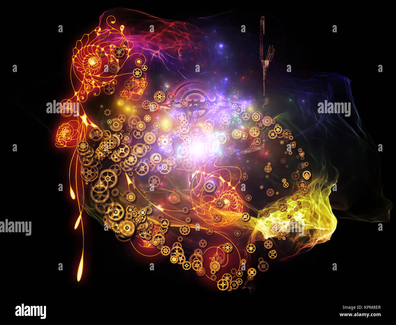 Advance of Math Visualization Stock Photo - Alamy