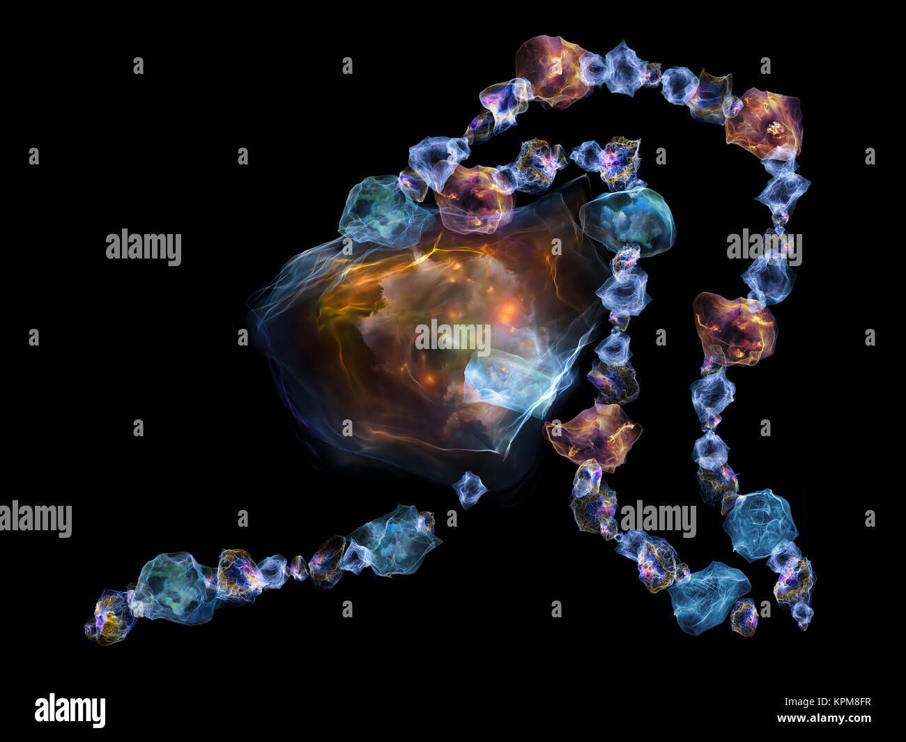 Visualization of Jewels Stock Photo - Alamy