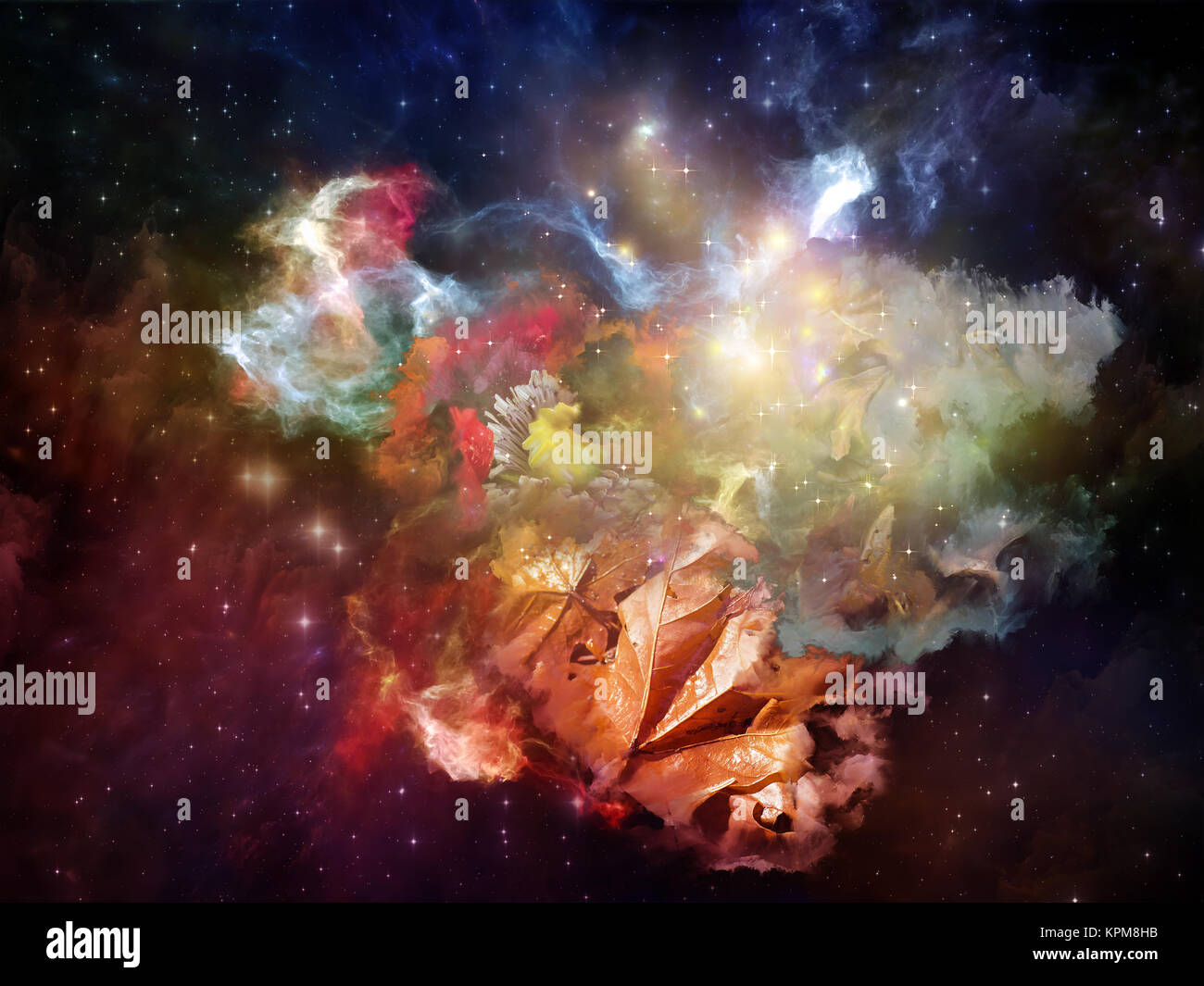 Lights of Dream Space Stock Photo - Alamy