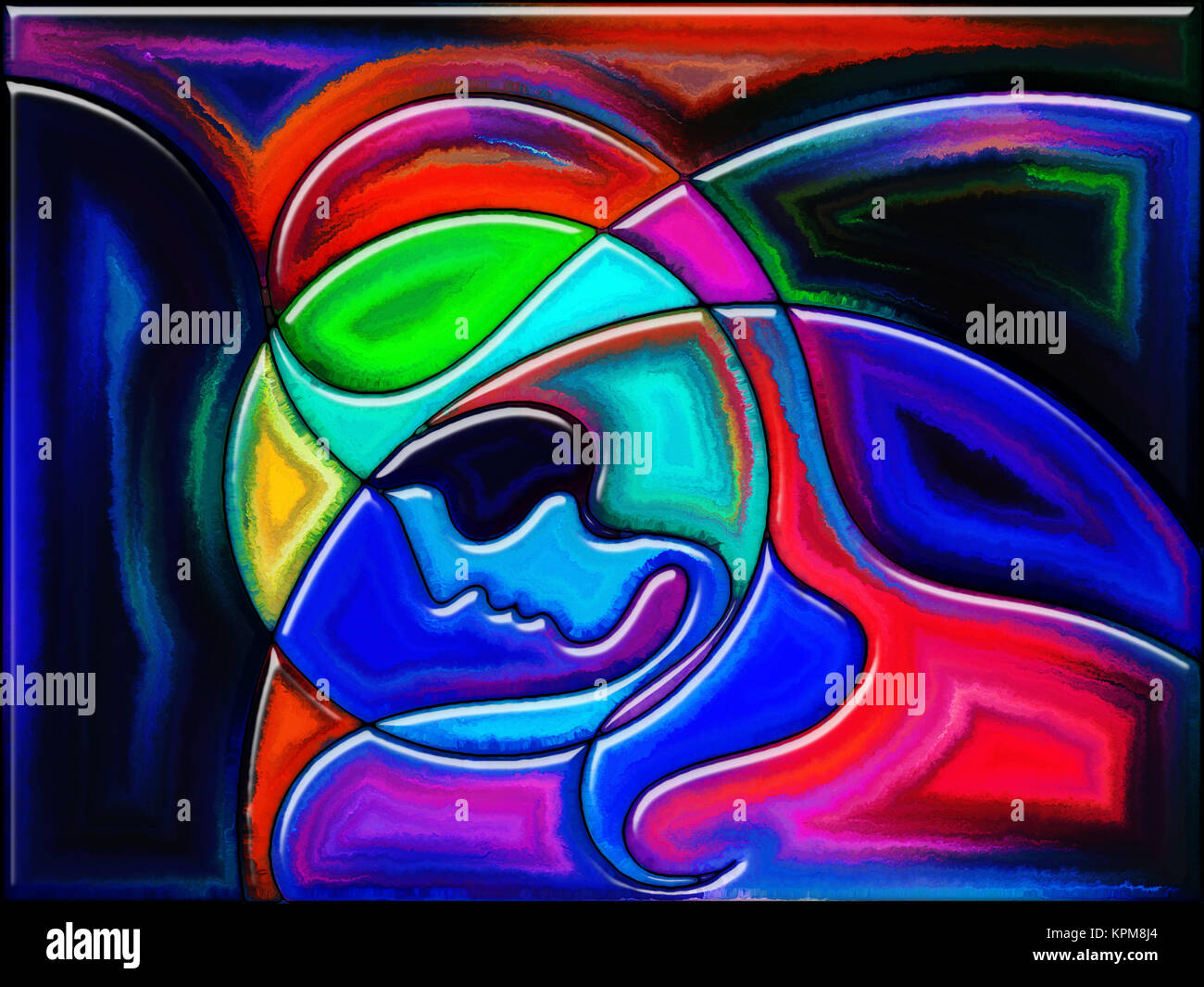 Colors of the Mind Stock Photo - Alamy