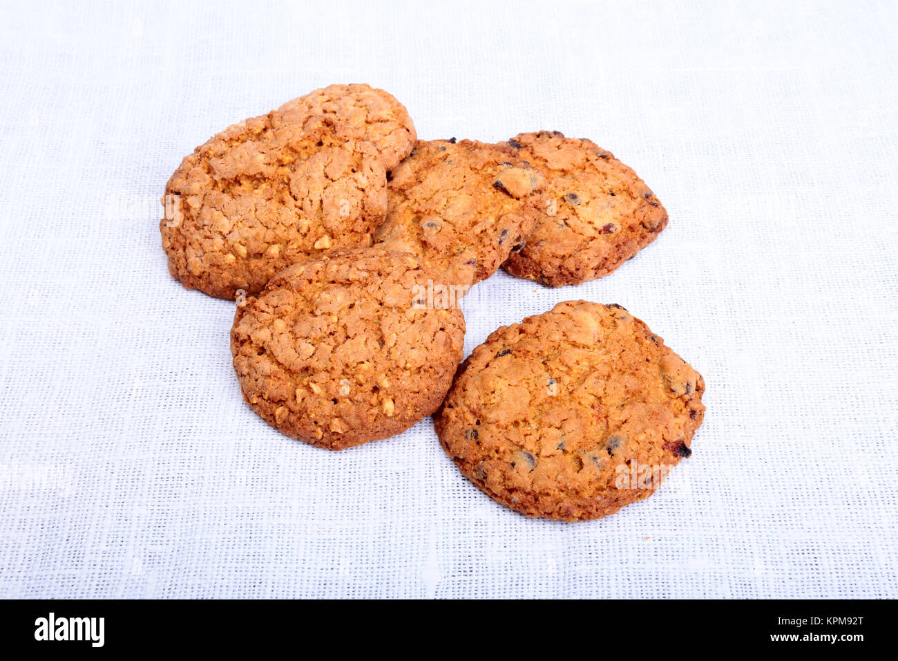 Assorted handmade fresh cake isolated on a white background Stock Photo ...