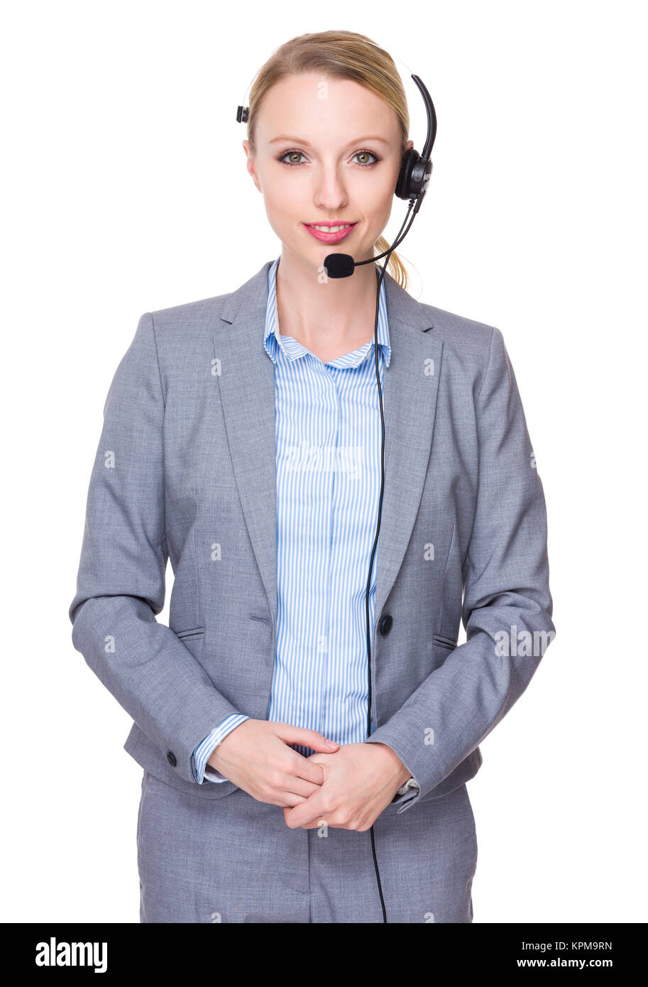 Call center agent Stock Photo - Alamy