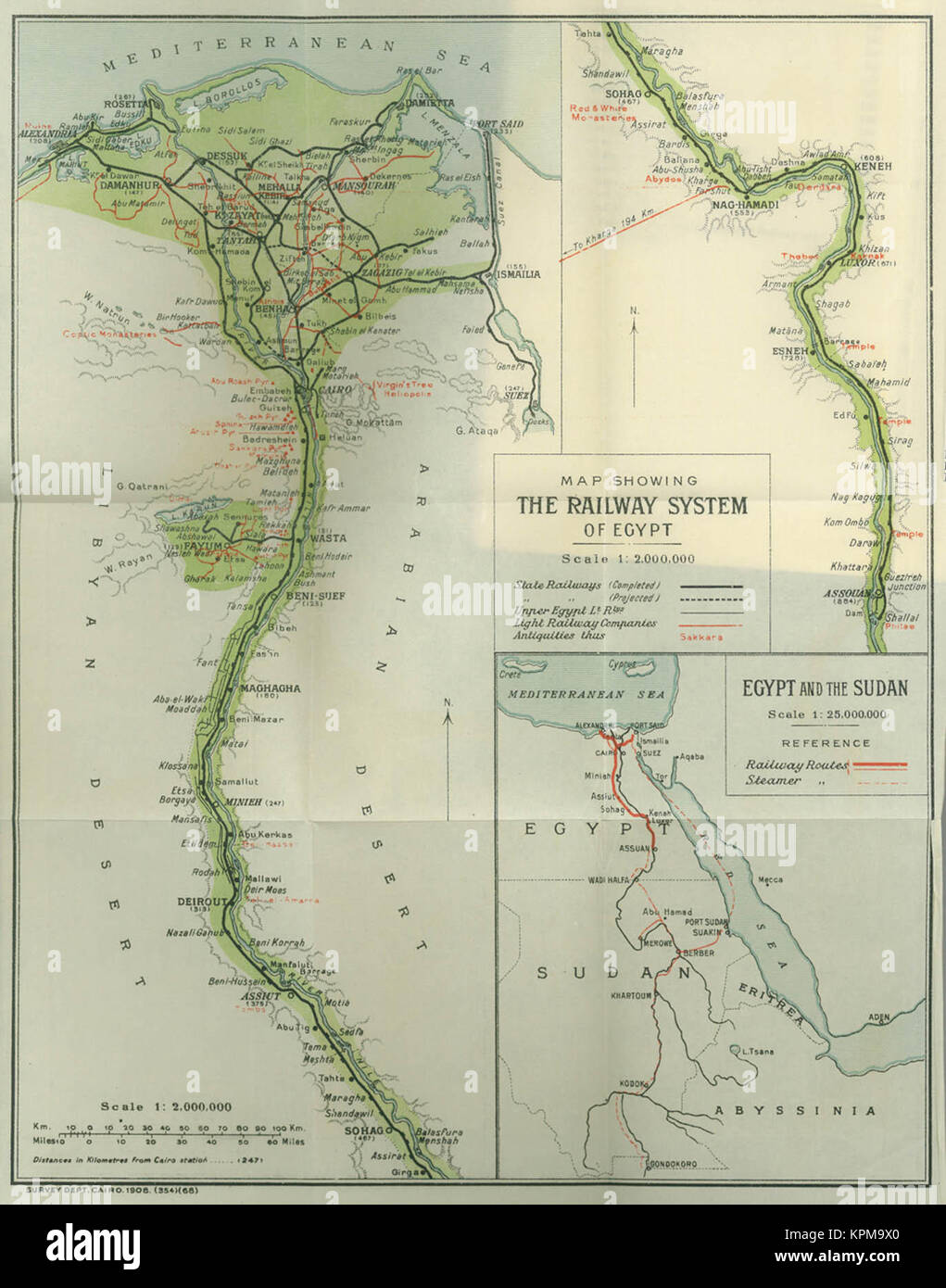 Railway Egypt Historical High Resolution Stock Photography and Images ...