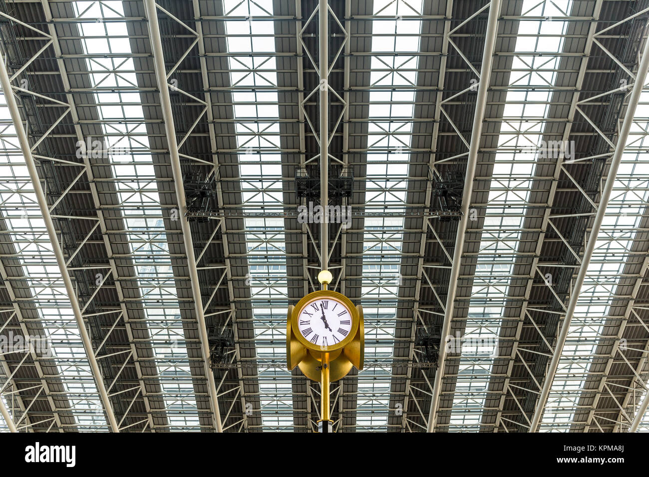 Osaka station clock tower Stock Photo - Alamy