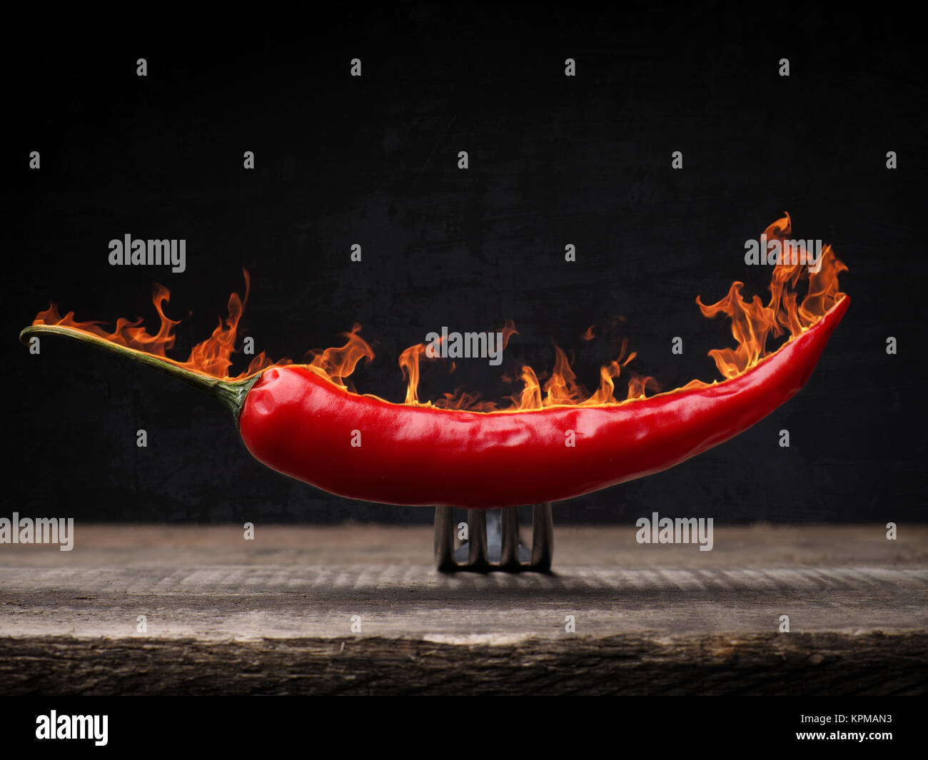 red hot pepperoni Stock Photo - Alamy