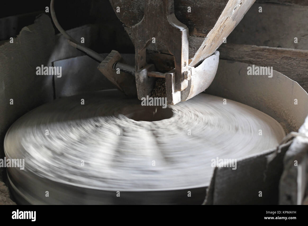 Stone grinding medieval hi-res stock photography and images - Alamy