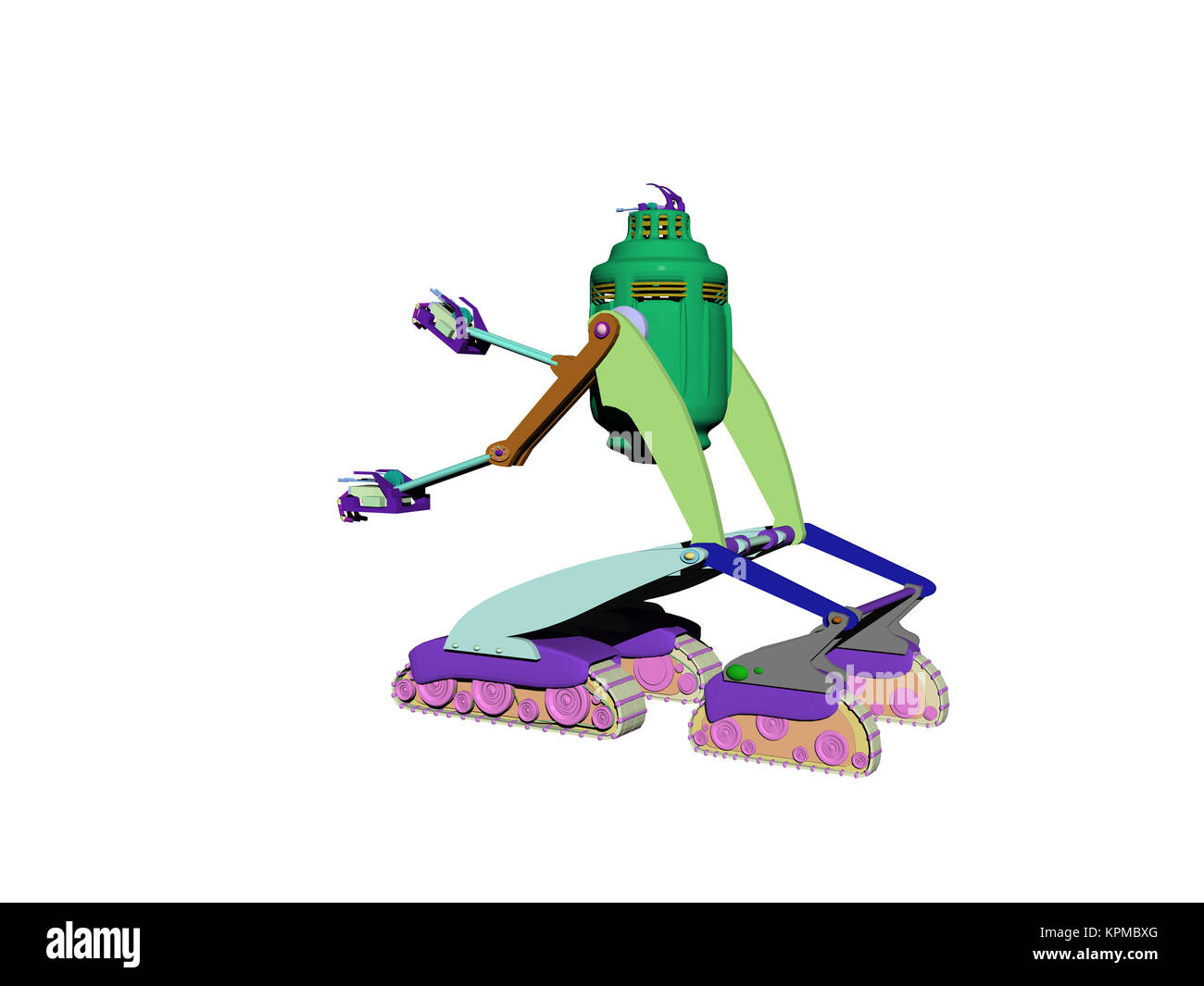 robots on chains Stock Photo - Alamy