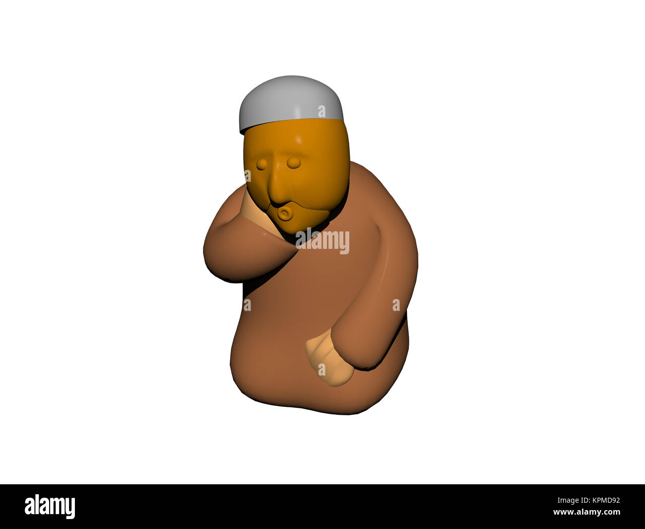 Monk figure Cut Out Stock Images & Pictures - Alamy