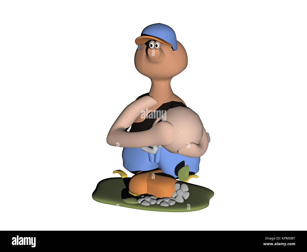 holidaymaker in the sun Stock Photo - Alamy