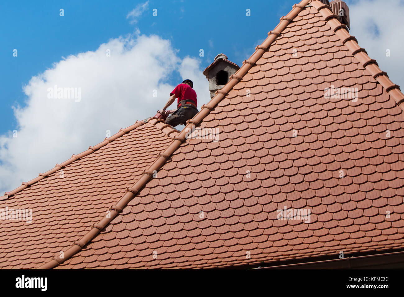 Roofing carpenter hi-res stock photography and images - Alamy