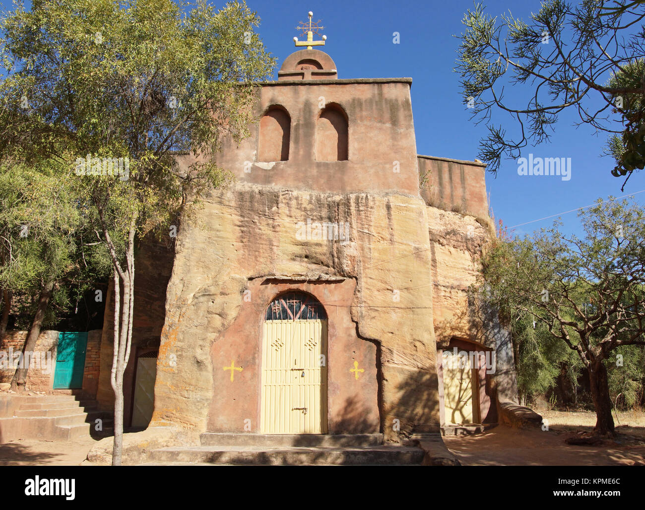 Monolithic church Wukro Cherkos, Tigray, Ethiopia, Africa Stock Photo ...