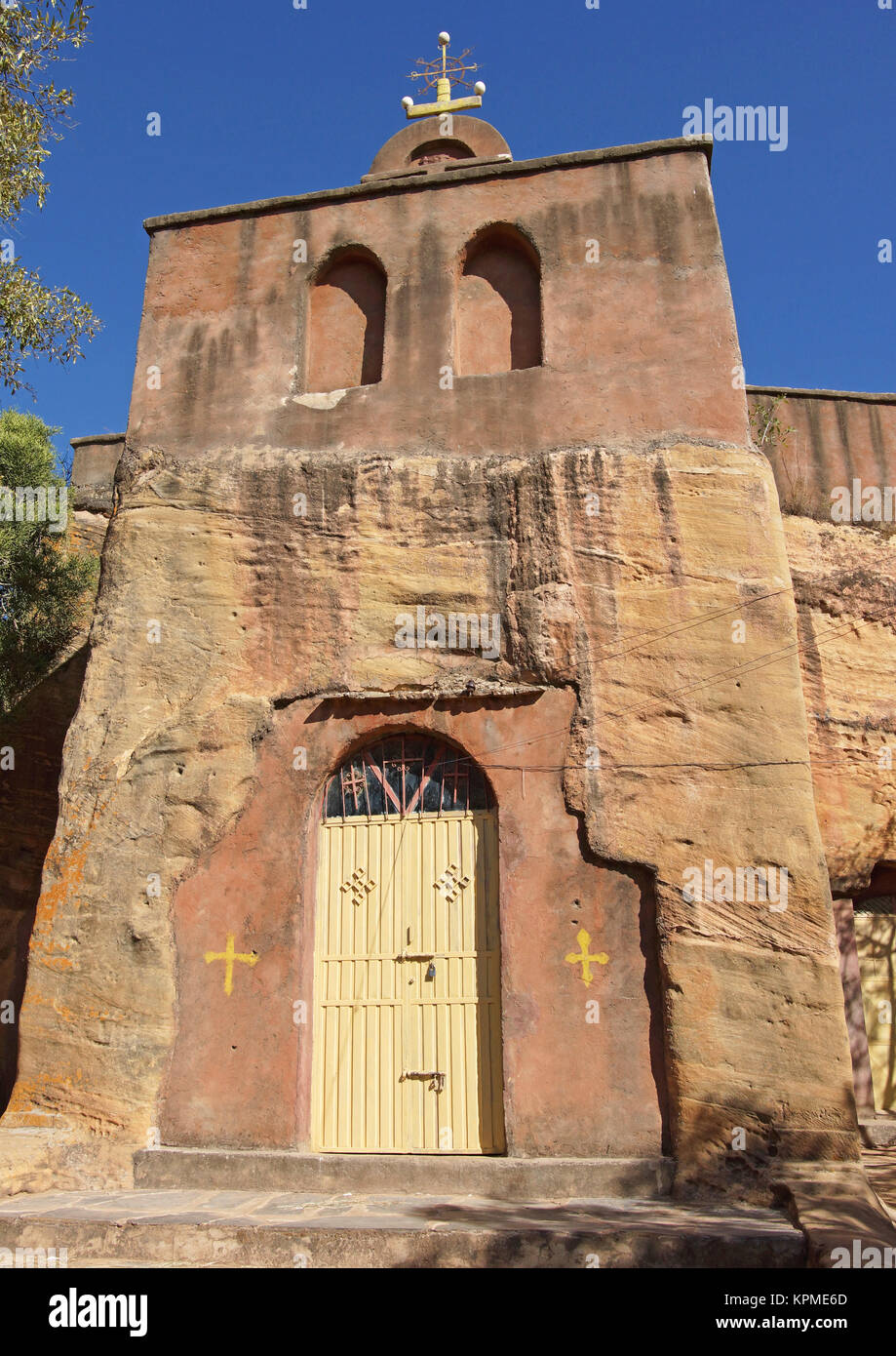 Monolithic church Wukro Cherkos, Tigray, Ethiopia, Africa Stock Photo ...