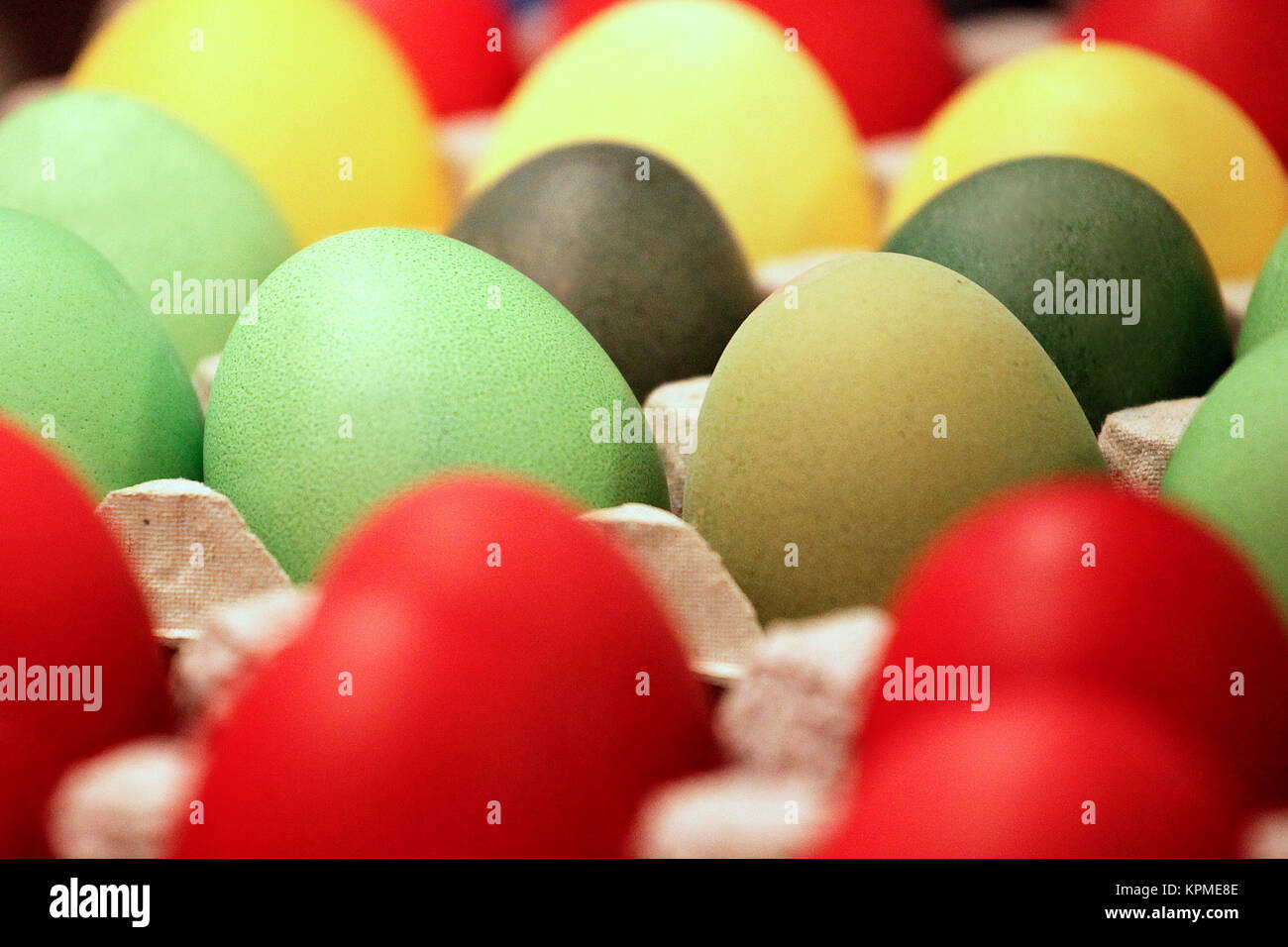 colorful eggs for Easter Stock Photo - Alamy