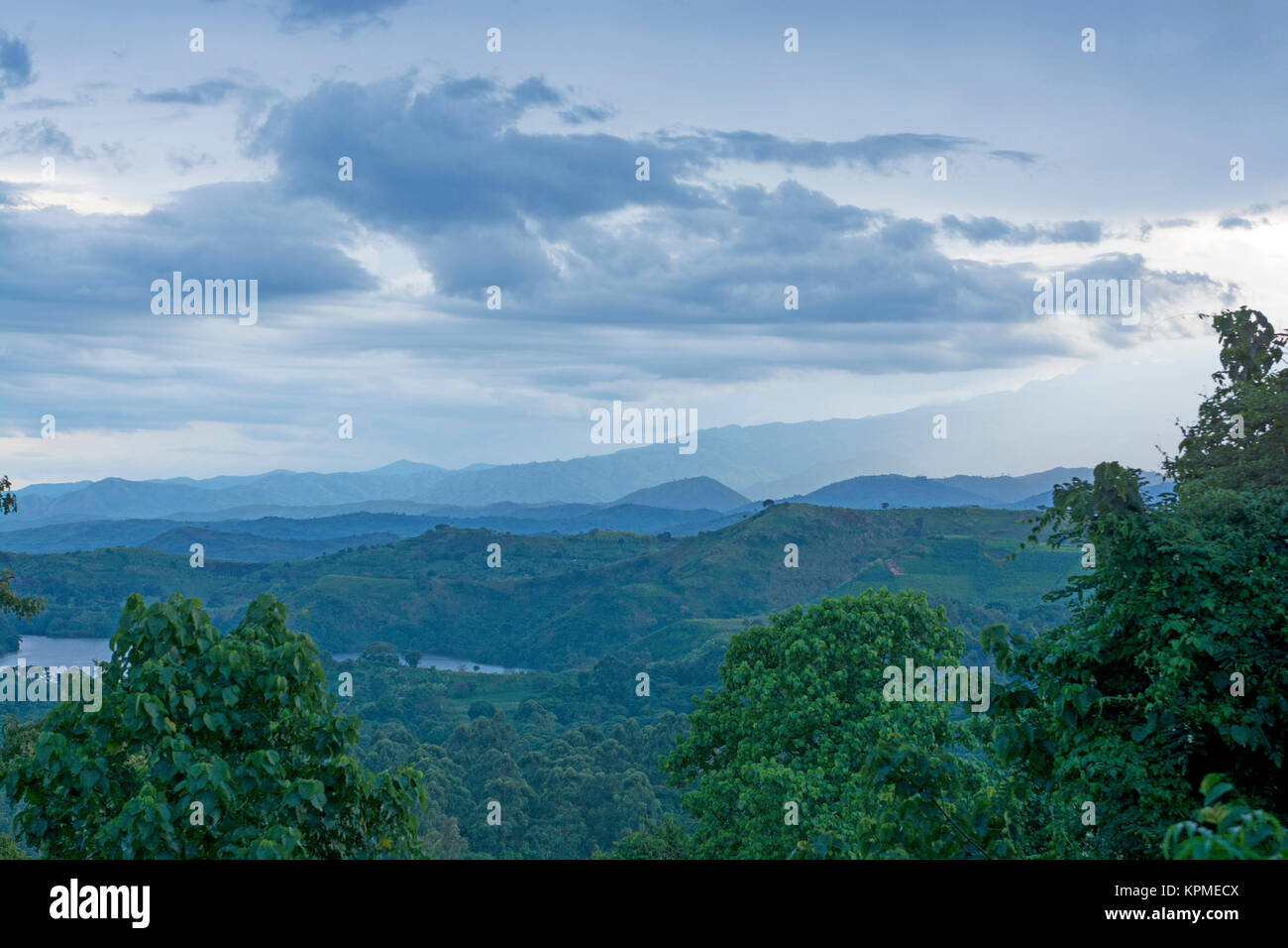 Storm Clouds over the Mountains Stock Photo - Alamy