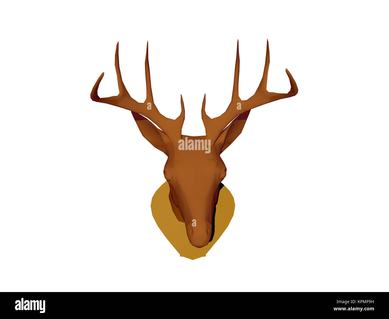 Hirschkopf Cut Out Stock Images & Pictures - Alamy