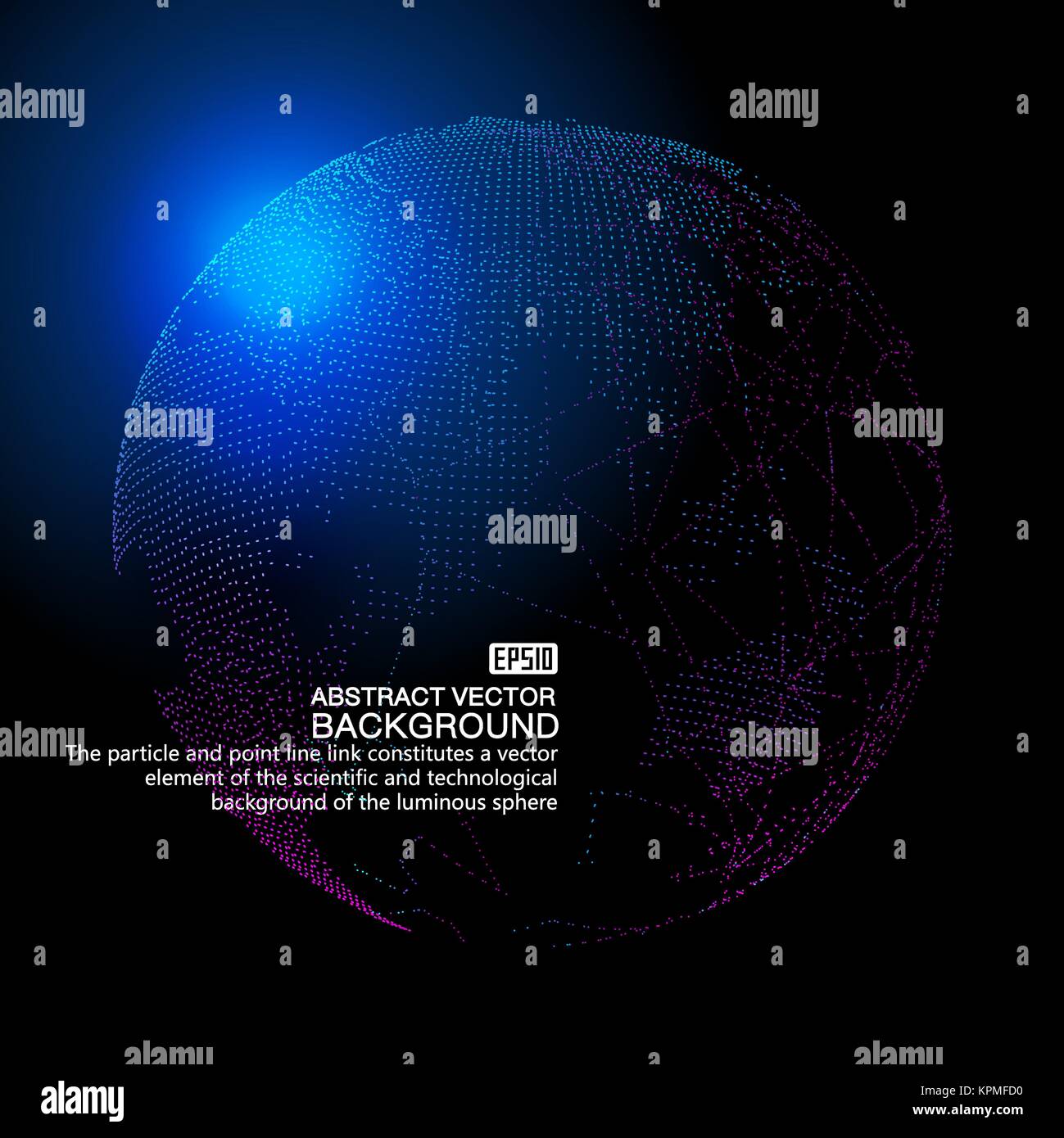 Abstract technology dots hi-res stock photography and images - Alamy