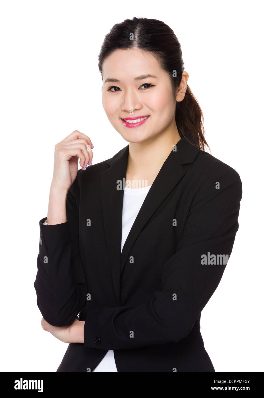 Young businesswoman portrait Stock Photo - Alamy