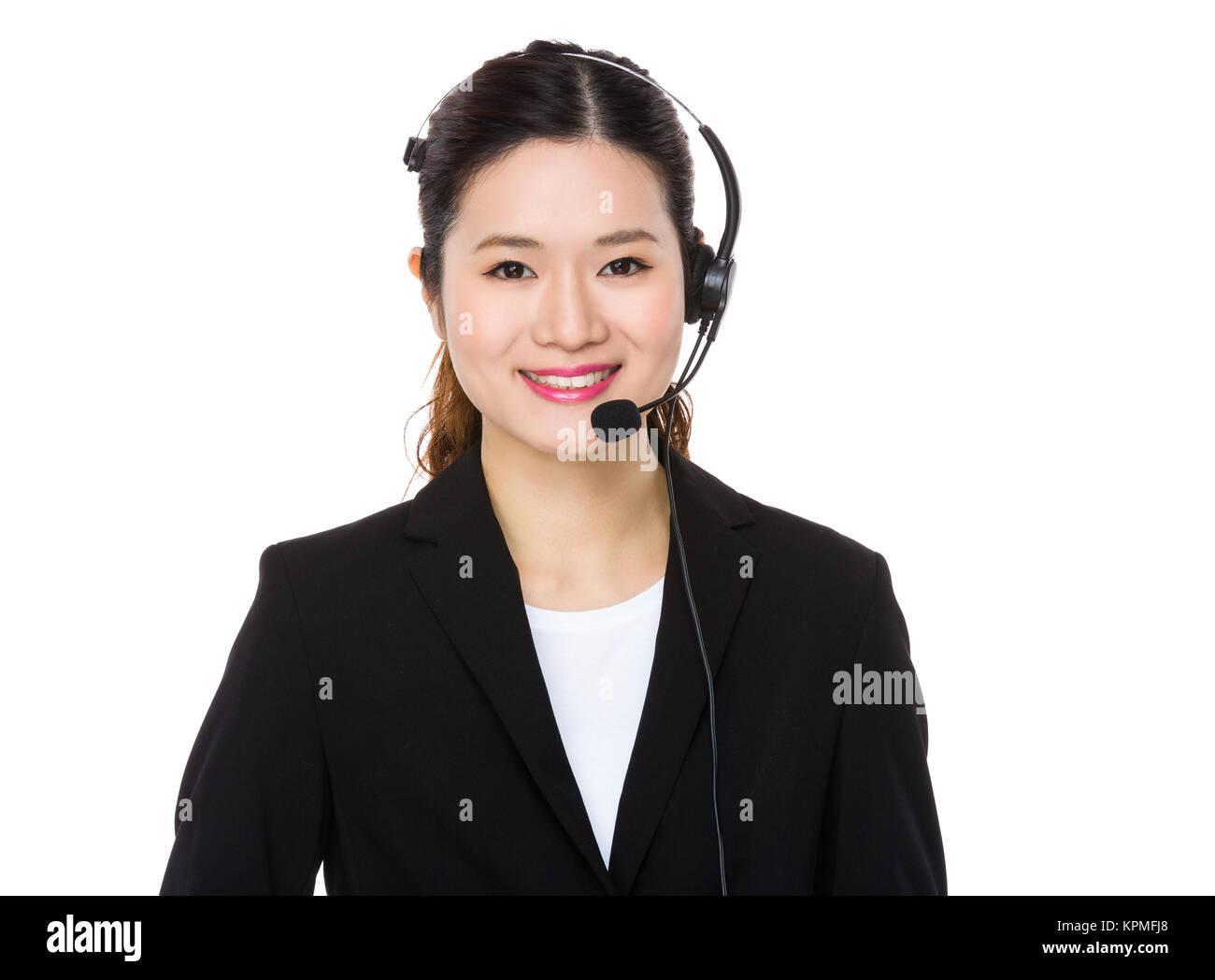 Customer services agent Stock Photo - Alamy