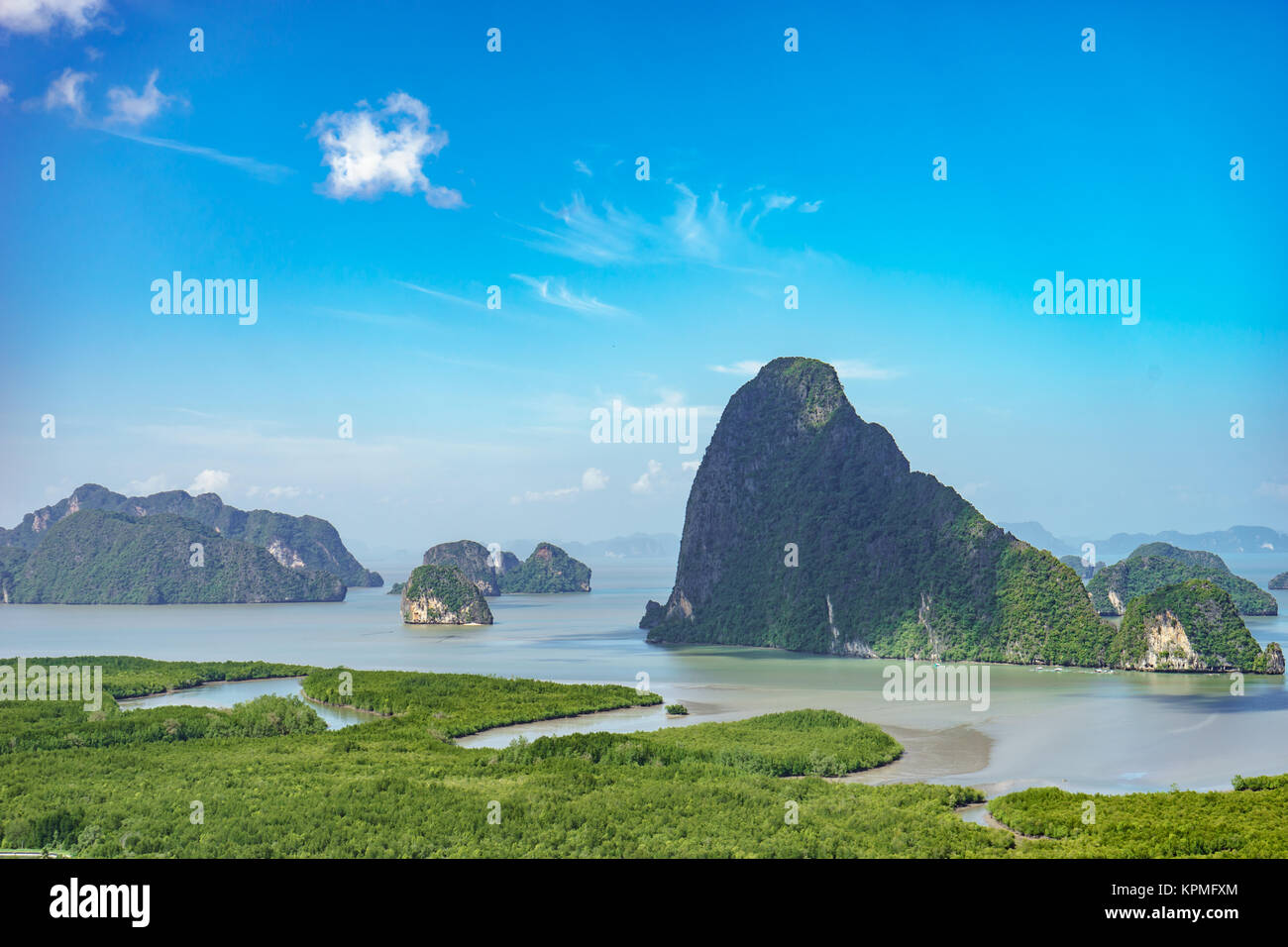 Samet Nangshe Landmark phang-nga,Thailand Stock Photo - Alamy