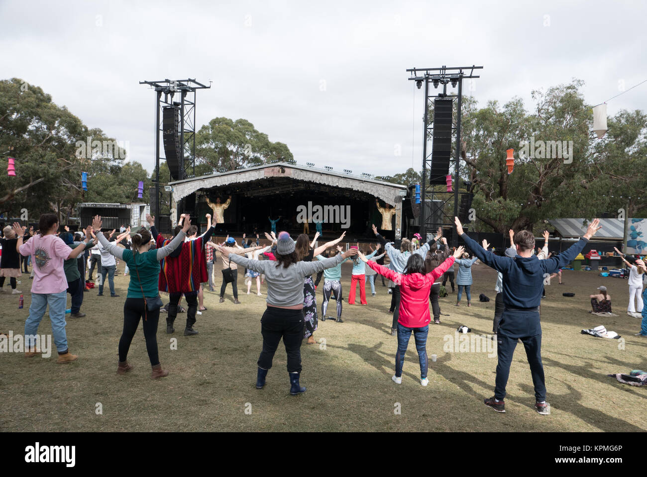 Tai chi group hi-res stock photography and images - Alamy