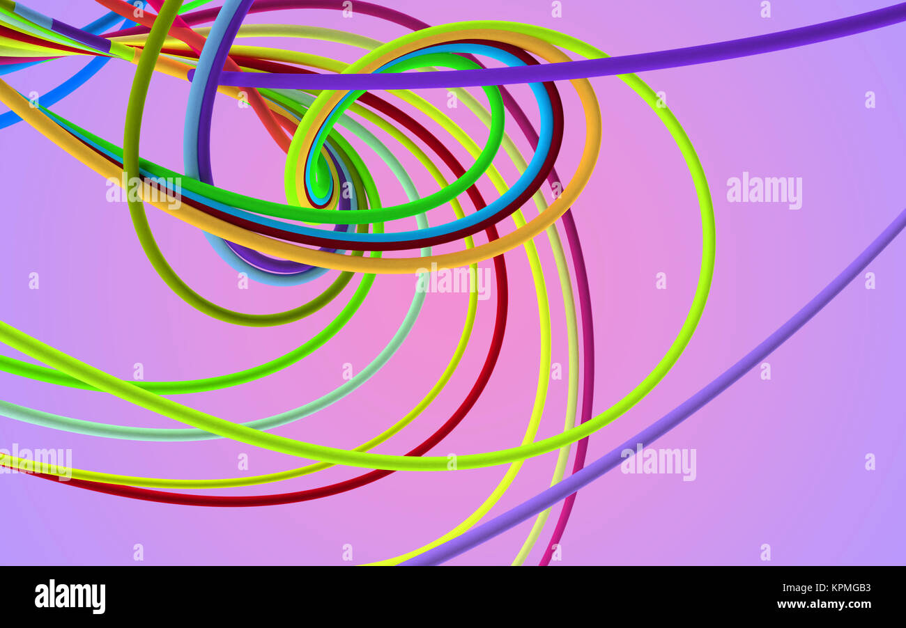 Moving colorful lines of abstract background Stock Photo - Alamy