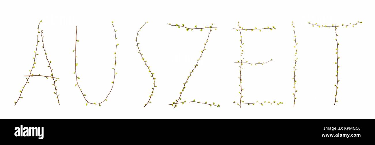 Schrift frühling hi-res stock photography and images - Alamy