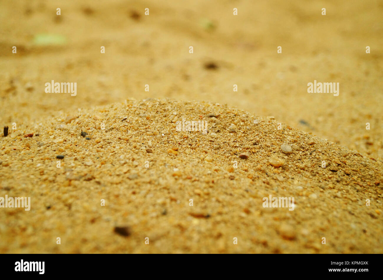 A close-up of the sand. A piece of sand Stock Photo - Alamy