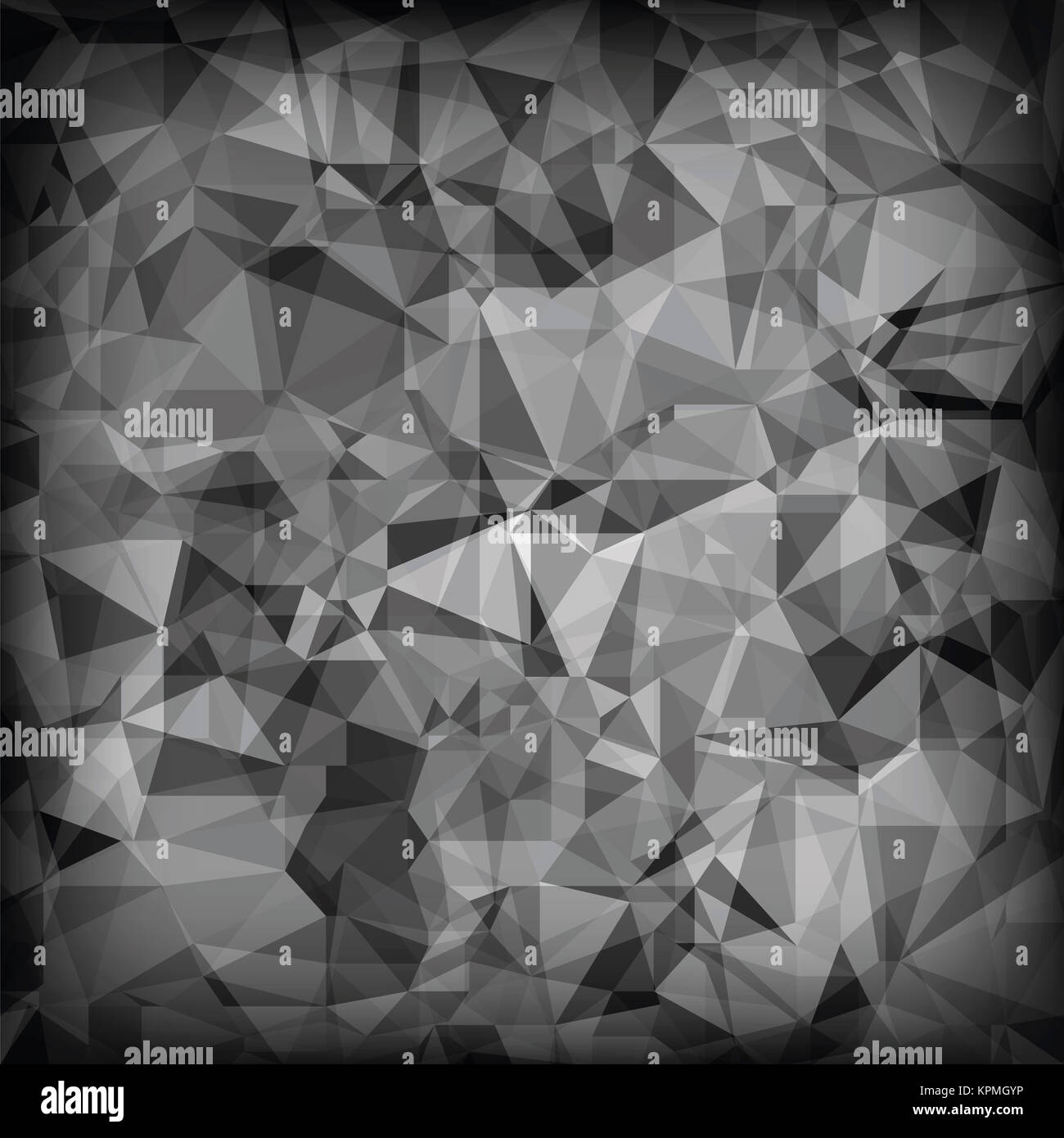 Grey Polygonal Background Stock Photo - Alamy