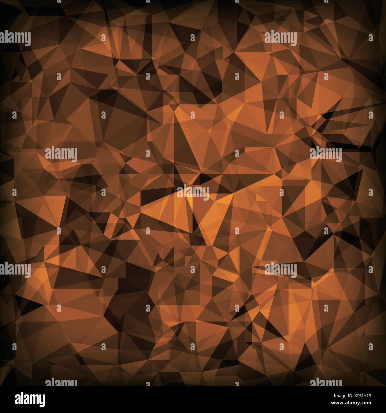 Brown Polygonal Background Stock Photo - Alamy