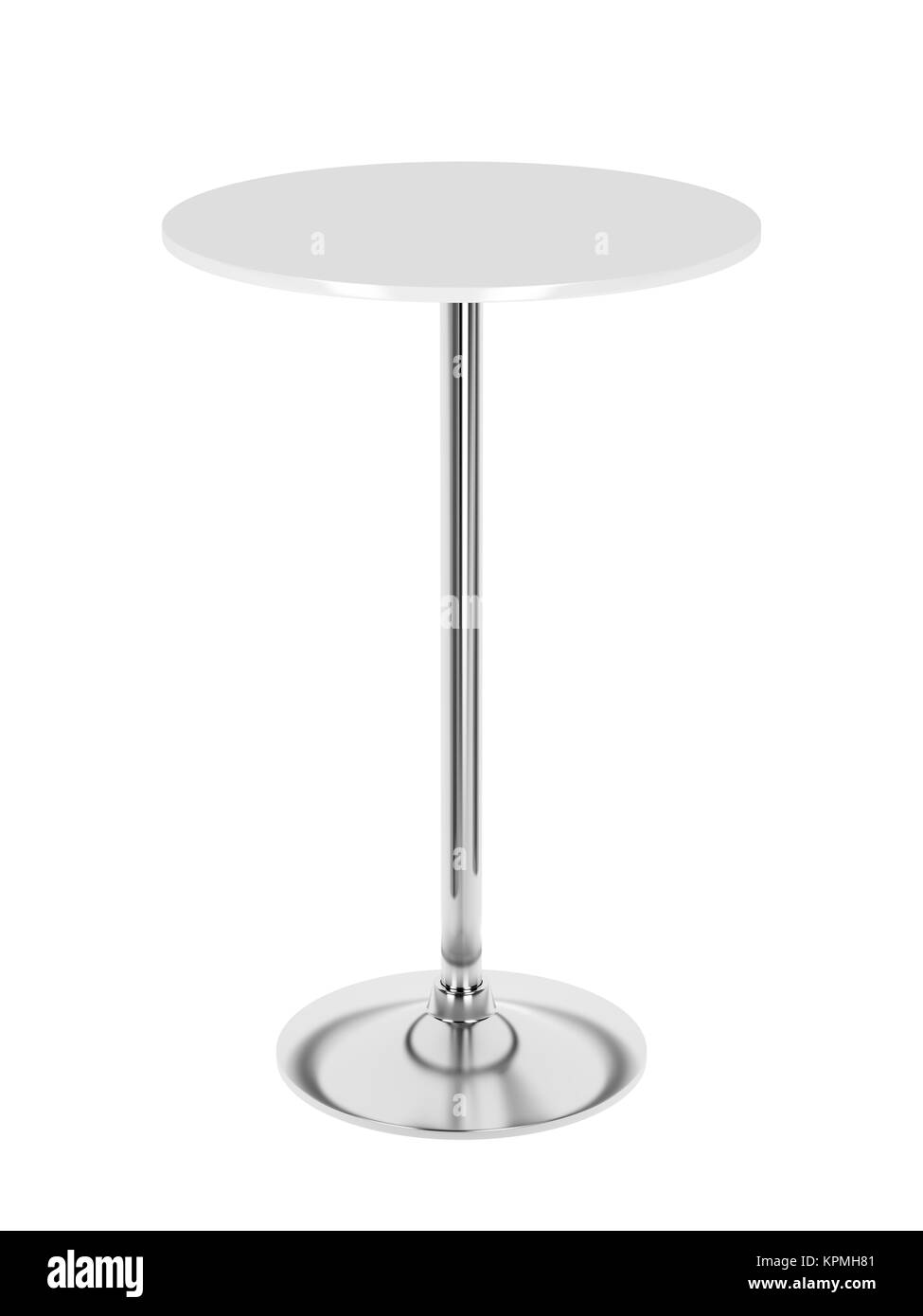 Tall bar table Stock Photo - Alamy