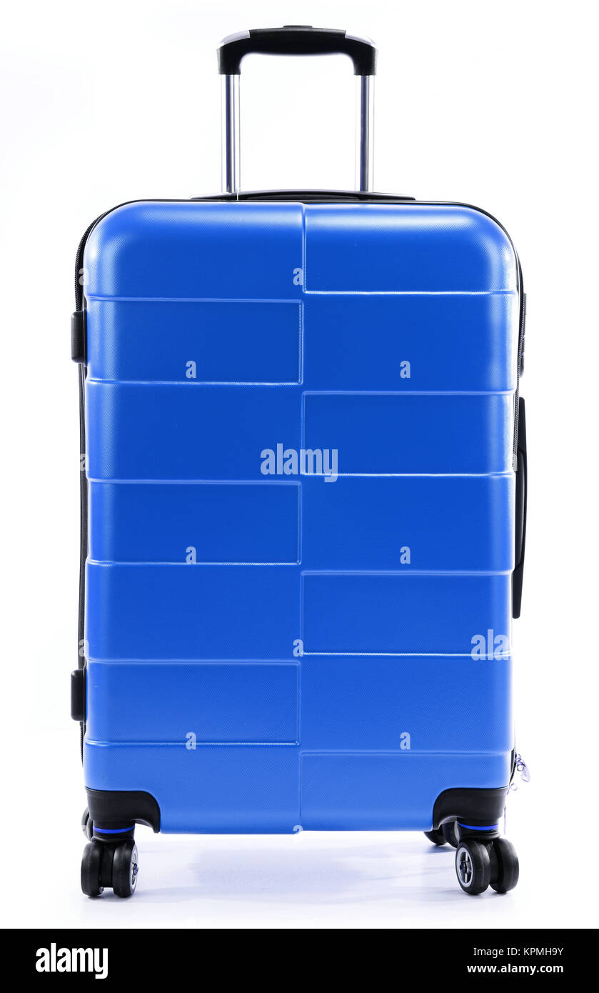 Big red suitcase Cut Out Stock Images & Pictures - Alamy