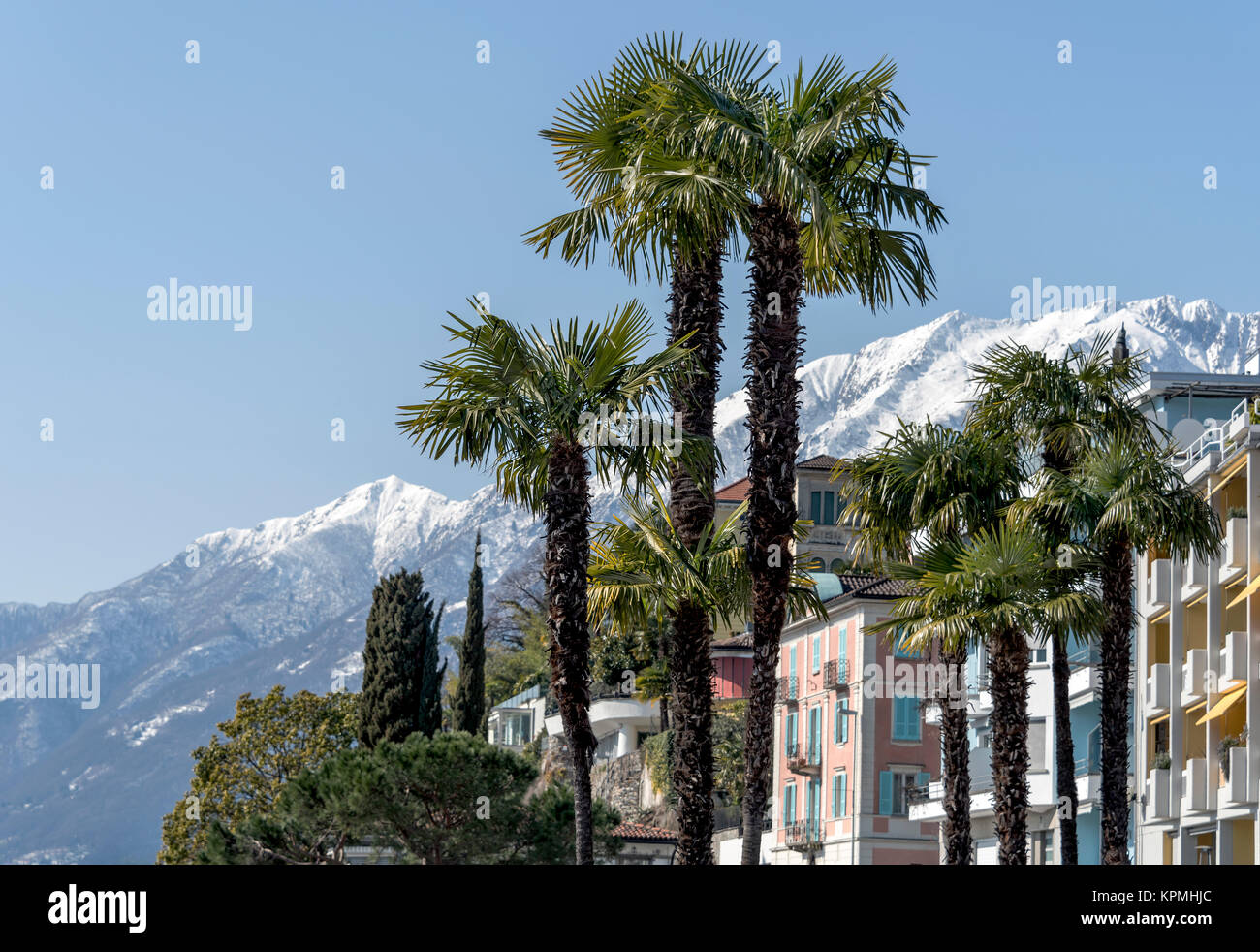 Ascona Tessin Promenade High Resolution Stock Photography and Images ...