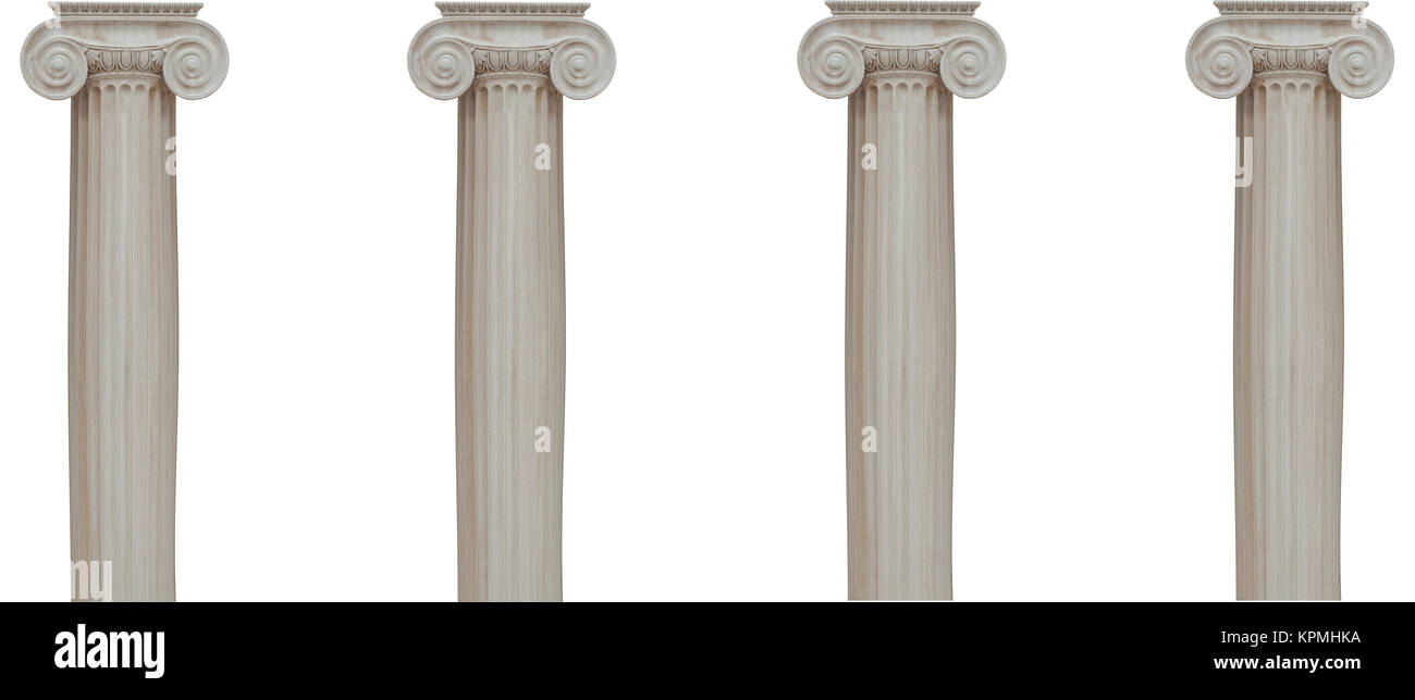 Ionic order of greek architecture hi-res stock photography and images ...