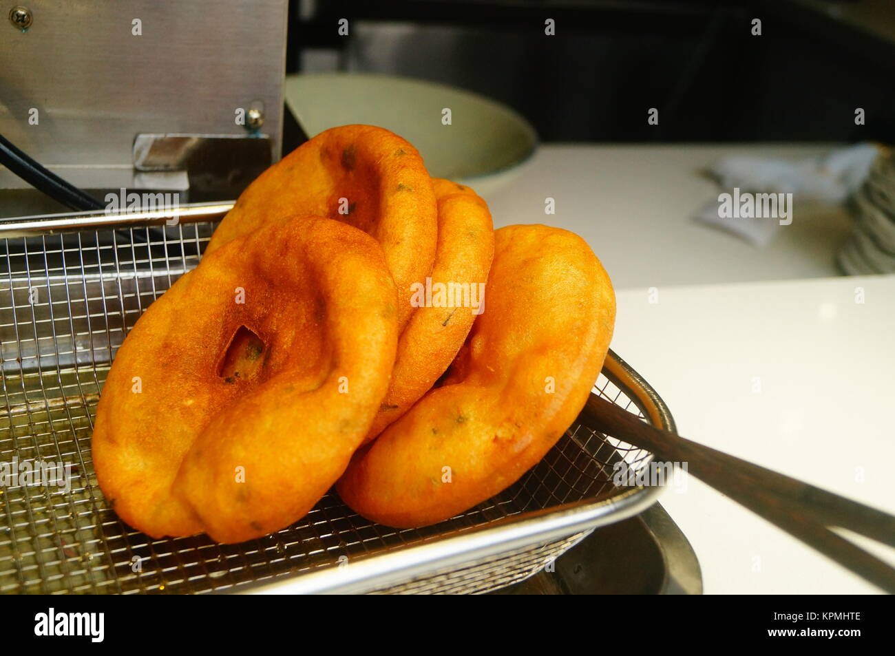 Fried rice cake is a traditional Chinese food Stock Photo - Alamy