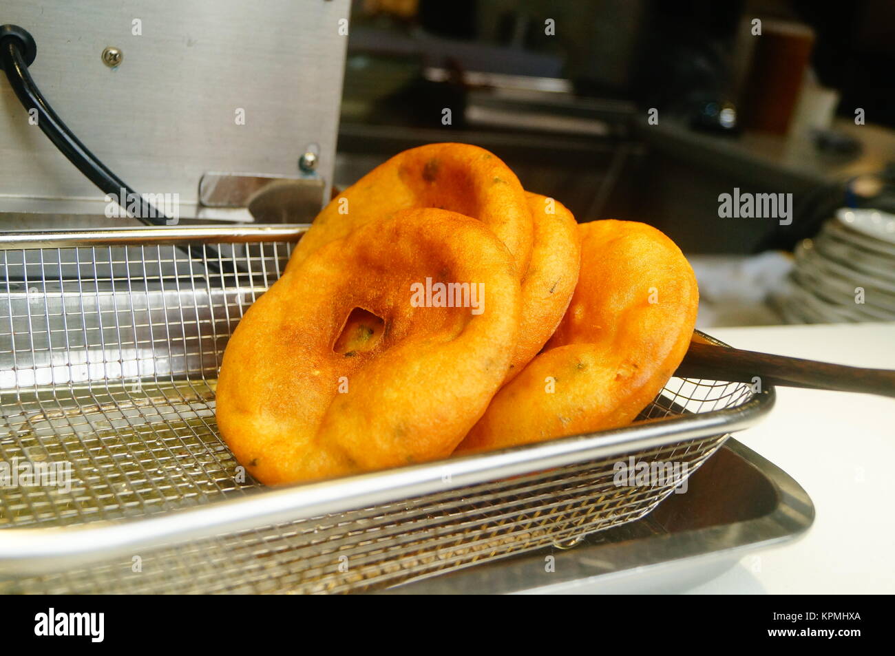 Fried rice cake is a traditional Chinese food Stock Photo - Alamy