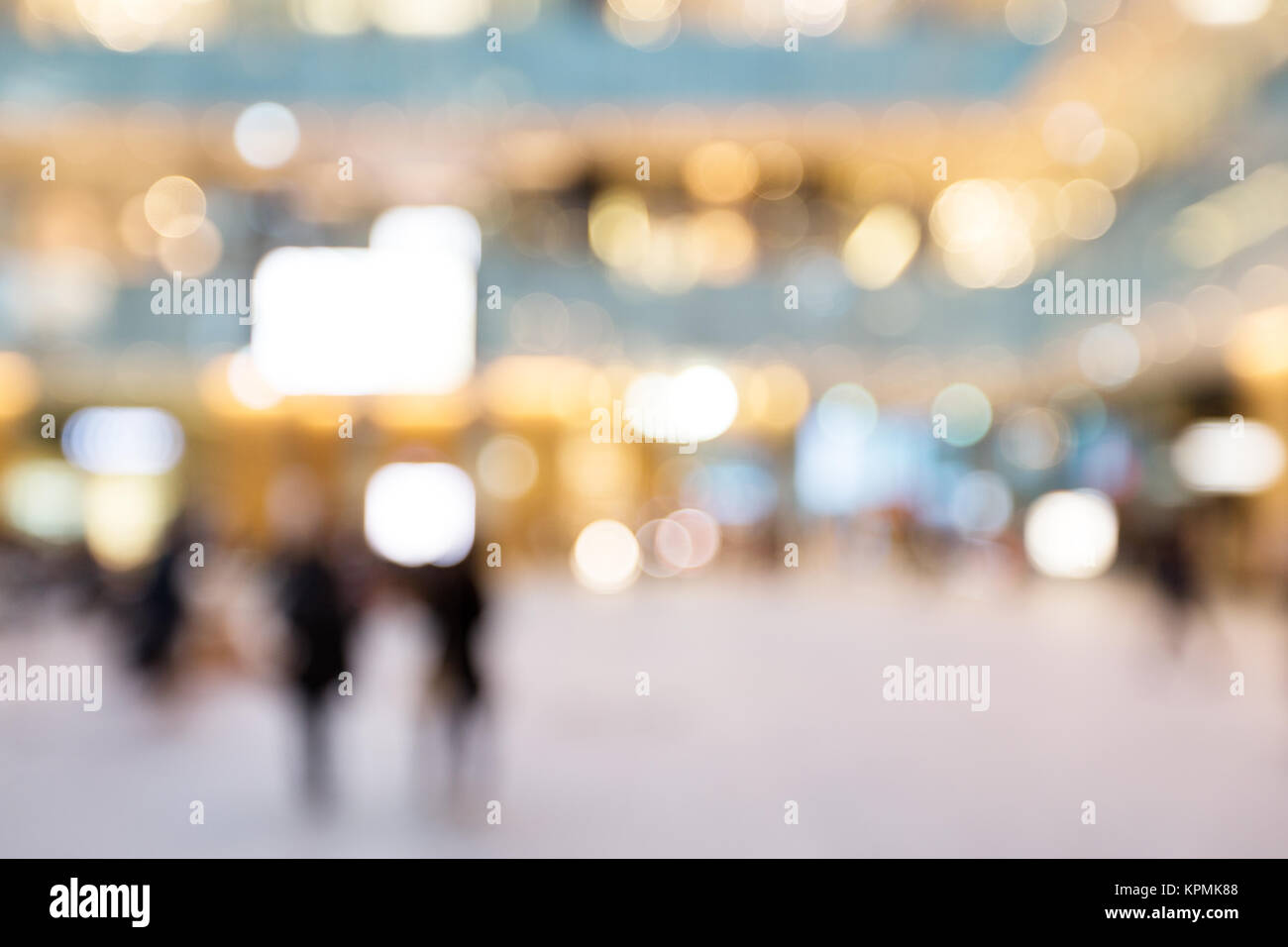 Blur store with bokeh background Stock Photo - Alamy