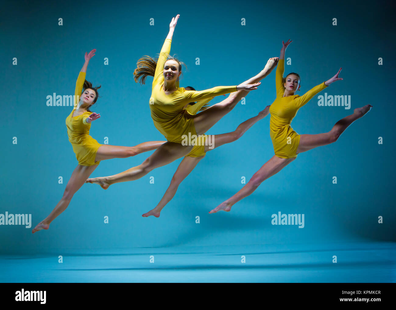 The modern ballet dancers Stock Photo - Alamy