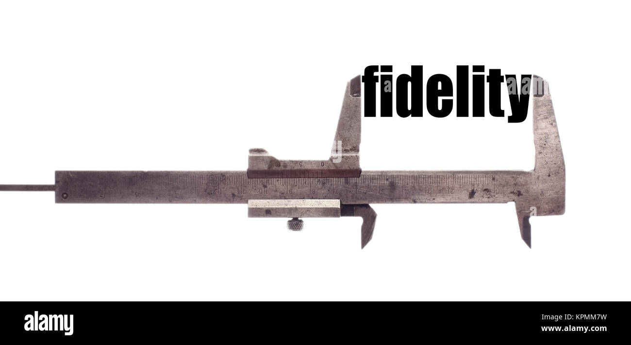 Small fidelity concept Stock Photo - Alamy