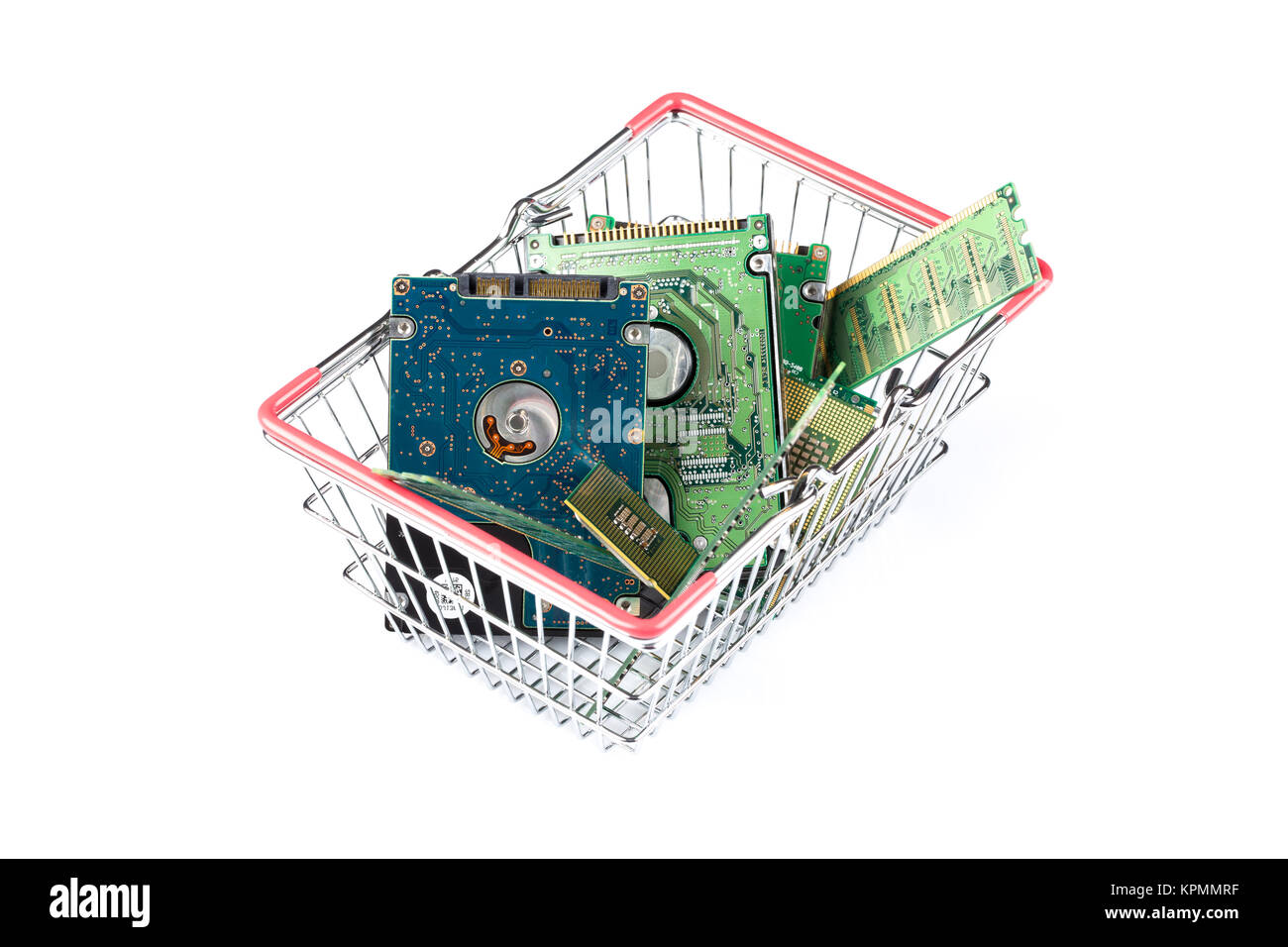 Shopping trolley storage Cut Out Stock Images & Pictures - Alamy